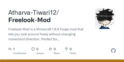 Github Atharva Tiwari12freelook Mod Freelook Mod Is A Minecraft 189 Forge Mod That Lets