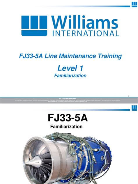 Fj33 5a Level 1 Pdf Jet Engine Throttle