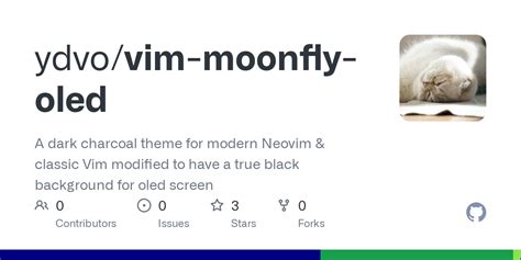 GitHub Ydvo Vim Moonfly Oled A Dark Charcoal Theme For Modern Neovim Classic Vim Modified
