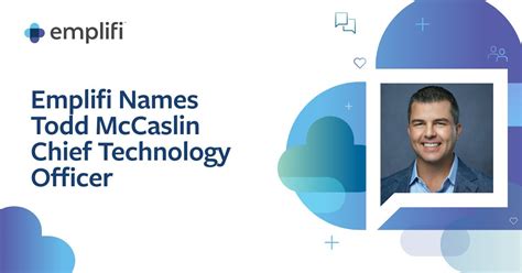 We Are Happy To Announce That Todd Mccaslin Has Been Appointed As Our New Chief Technology