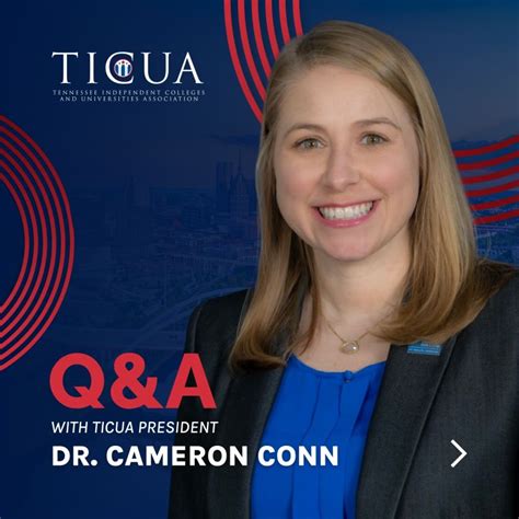 Dr Cameron Conn Is Now A Month Into Her Role As Ticua President Learn