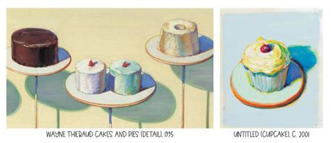 Wayne Thiebaud Cupcake
