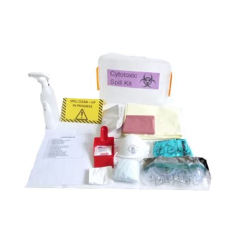 Cytotoxic Spill Kit Safety Signs And Equipment
