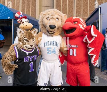 The St Johns Mascot Johnny The Thunderbird During The First Half Of
