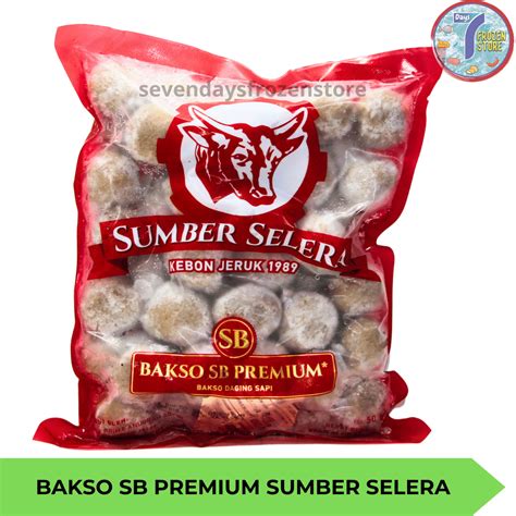 Jual Bakso Sb Premium Sumber Selera Bakso Sapi Kebon Jeruk 650 Gr