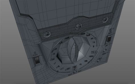 Triplett 630 Pl Analog Multimeter L032 3d Model 50 C4d Free3d