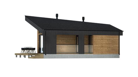 Hirsihuvila Nuuna M 70 Kuusamo Hirsitalot