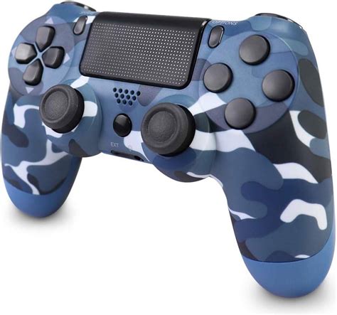 Apzia Wireless Ps4 Controller Ps4 Remote For Sony Playstation 4 With Led Touch Pad And Double