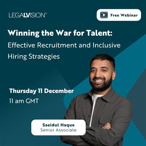 Winning The War For Talent Effective Recruitment And Inclusive Hiring