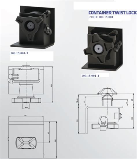 Container Twist Lock Fi Truck