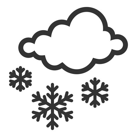 Snow Black And White Clipart At Tanemilyblog Blog
