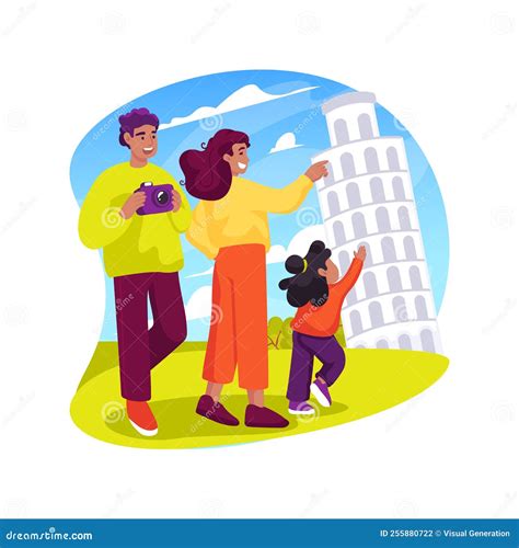Sightseeing Isolated Cartoon Vector Illustration