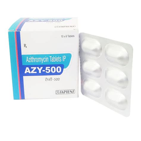 Azy 500 Tablets Sapiens Labs