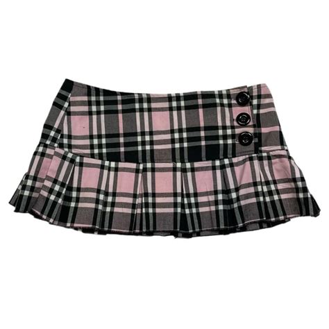 Y2k Mallgoth Emo Pleated Micro Mini Skirt Plaid Depop Mini Skirts Skirt Outfits