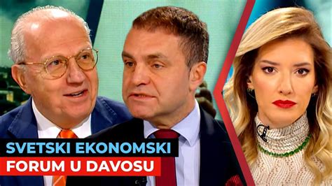 Svetski Ekonomski Forum U Davosu Nebojša Savić I Vladimir Vasić