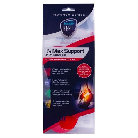 Buy Neat Feat Orthotics Footcare Maximum Foot Support Small Online At