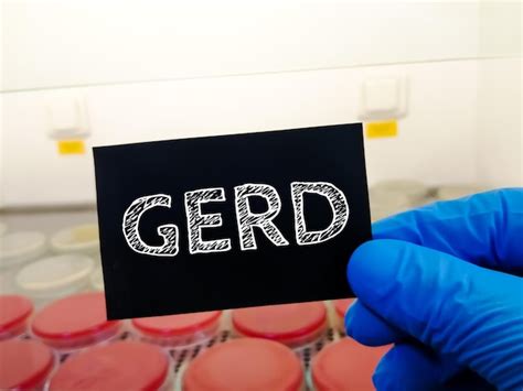 Enfermedad Por Reflujo Gastroesofágico O Erge Foto Premium