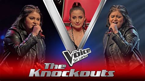 Dulmini Sucharya Rolling In The Deep The Knockouts The Voice Sri