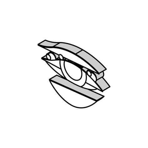 Blepharitis Disease Redness Of Eyeball Isometric Icon Vector Illustration 39309598 Vector Art