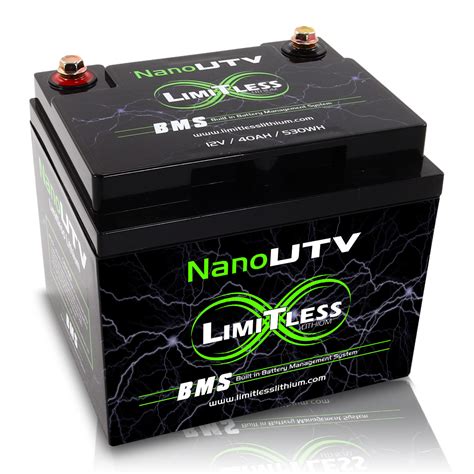 Nano Utv Power Sports Battery Insane Asylum Motorsports