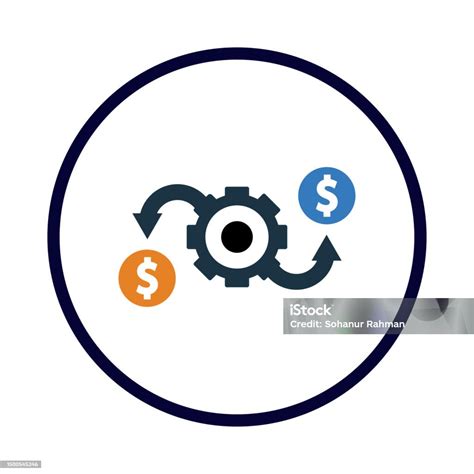 비용 효율적인 라인 아이콘입니다 톱니바퀴 기어 및 달러 효율성 및 최적화 라인 아이콘 가격에 대한 스톡 벡터 아트 및 기타 이미지 가격 금융 기어 기계 부분 Istock