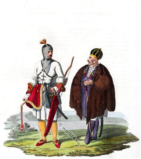 A Circassian Prince Or Nobleman Completely Armed
