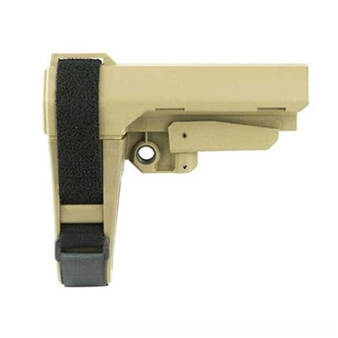 Sb Tactical Sba3 Fde Brace 5 Position No Tube At Fast Ammo