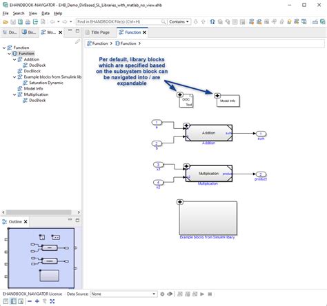 How To Configure Ehb Cb For Simulink Models Ehandbook Docs Tutorials