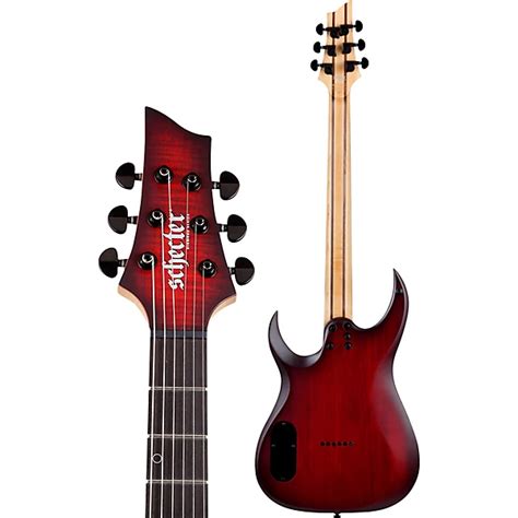 Schecter Guitar Research Sunset Extreme Electric Guitar Scarlet Burst