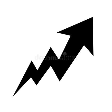 Zigzag Arrow Pointing Up Stock Illustrations 230 Zigzag Arrow