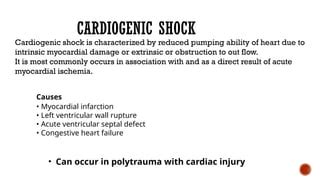 Shock Orthopedics Presentationtypes Pathophysiologydiagnosis