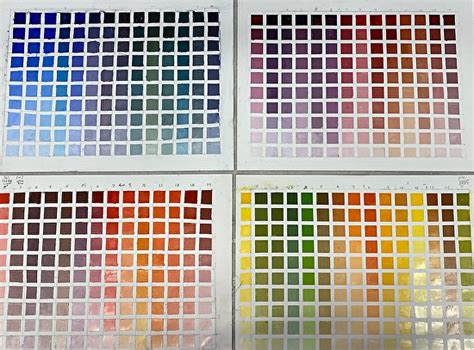 How To Make Color Charts Like Richard Schmid And T Allen Lawson Dot