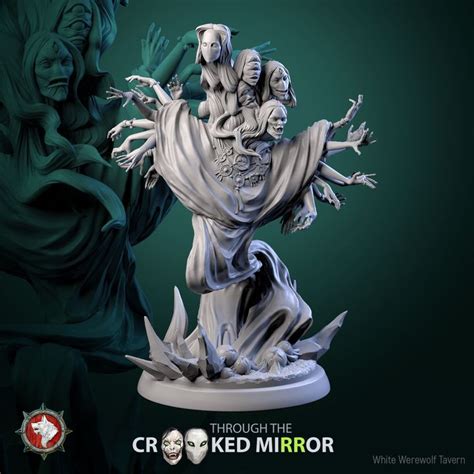 3d Printable Phantom Waltzer V6 32mm Pre Supported By White Werewolf Tavern