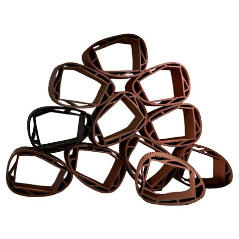 Fossile S Stackable Ceramic Shelf System For Roche Bobois 2009 For