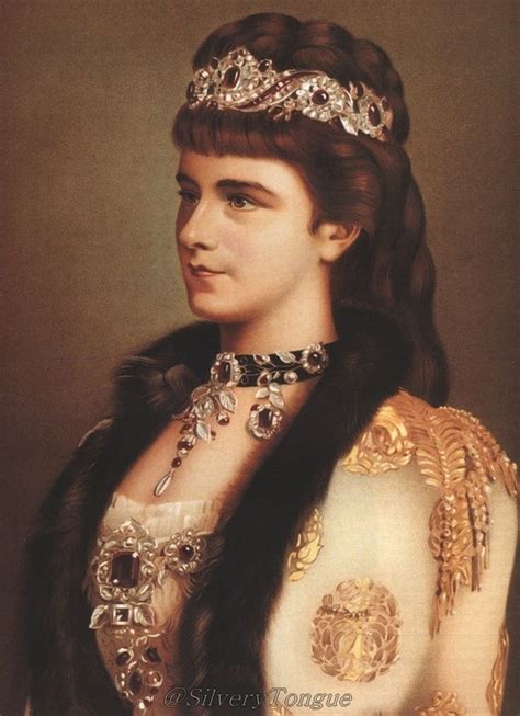 Kaiserin Elisabeth Von Österreich Sisi Sissi Acconciature Vintage Principesse