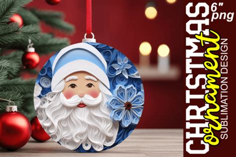 3d Xmas Circle Charm Graphic By Digitaldarius · Creative Fabrica