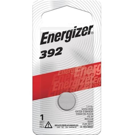 Energizer 392 Silver Oxide Button Watch Battery Big W