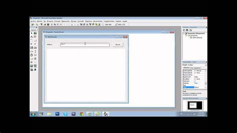 How To Make A Web Browser With Visual Basic 60 Youtube