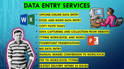 Do Data Entry Web Research Typing Work By Abwartax Fiverr