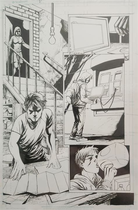 Tyler Kirkham Art Page Id R Comicbookcollecting