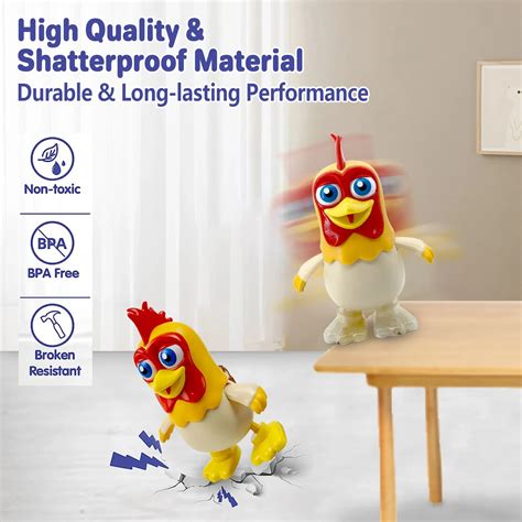 La Granja De Zenon Dancing Bartolito Plush Doll Toy Interactive Chicken
