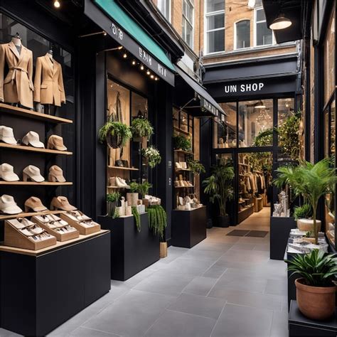 Premium Photo Urban Shop Decoration Concept Image For Project