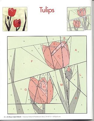 Patrones Flores Patchwork Imagui