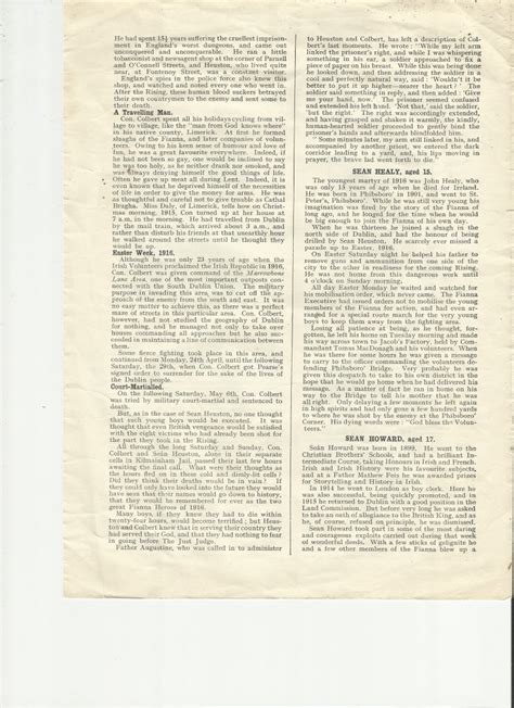 Old Na Fianna Éireann 4th Battalion Irish