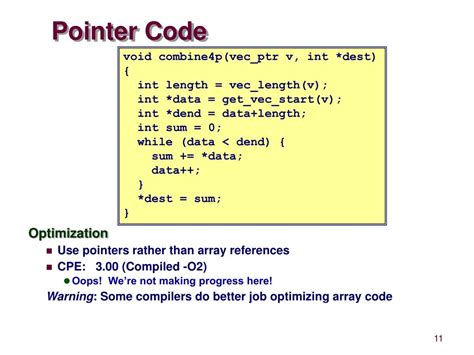 Ppt Code Optimization Ii Machine Independent Optimizations