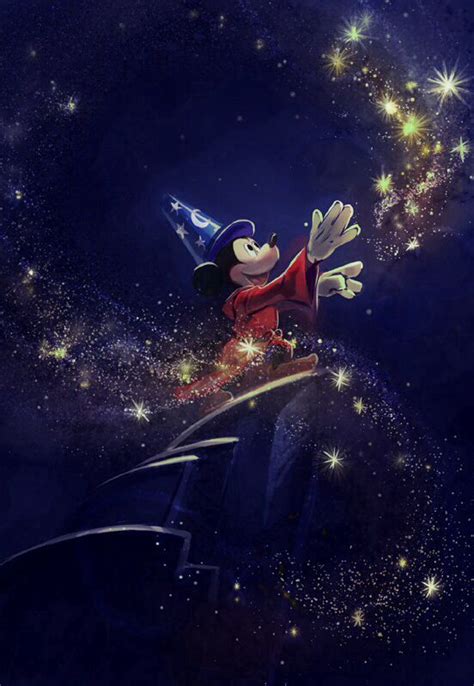 Mickey Mouse The Sorcerers Apprentice ~ Fantasia 1940 Disney