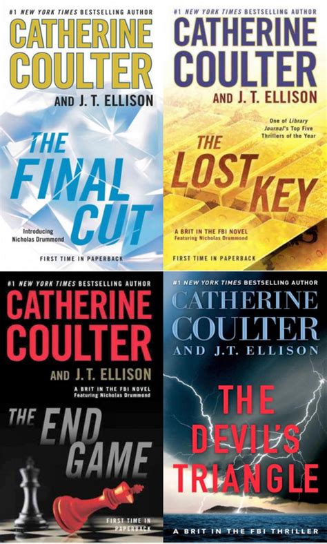 Brit In The Fbi Series Collection Set Books 1 4 By Catherine Coulter