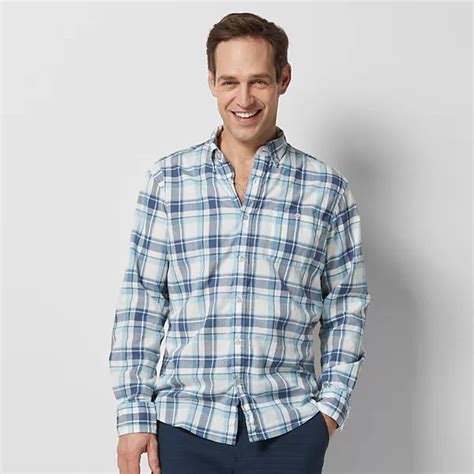 Mens Sonoma Goods For Life® Flexwear Modern Fit Stretch Slubbed Button