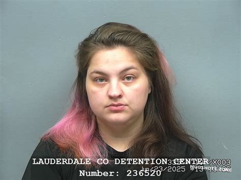 Nappier Sheldon Nicole 06 23 2025 Lauderdale County Mugshots Zone