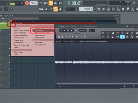 How to record and edit vinyl samples in FL Studio: step-by-step